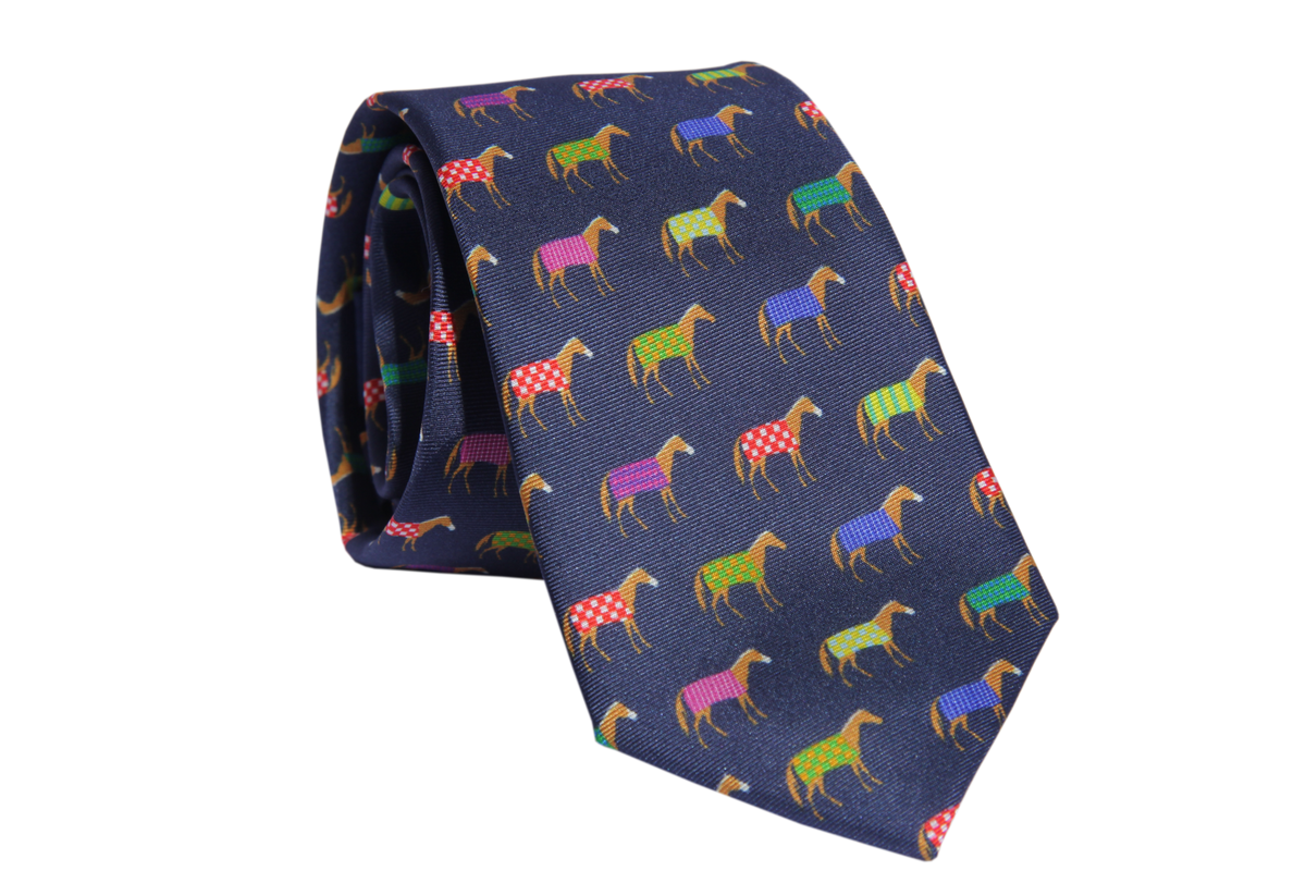 Barrel Down South - Multi Color Horse Necktie – Miss Scarlett Boutique